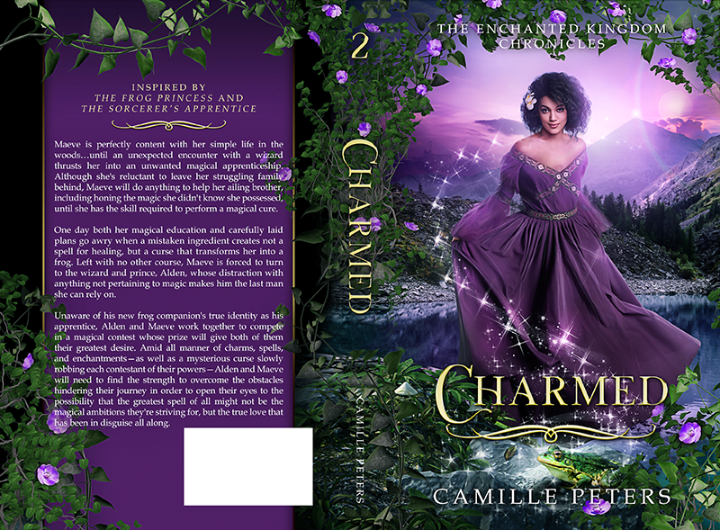 Cover: "Charmed" by Camille Peters - Art by Karri
