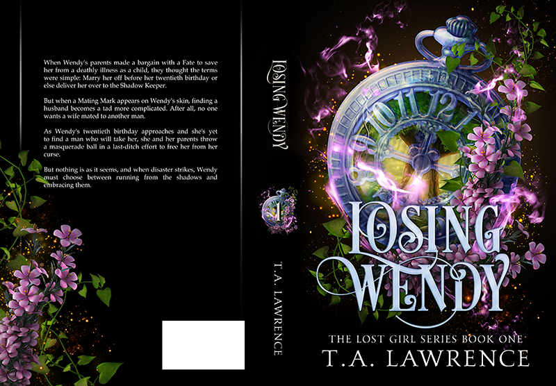 Cover: "Losing Wendy" by T.A. Lawrence - Art by Karri