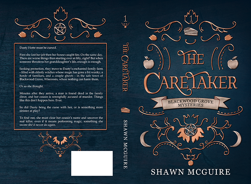 Cover: "The Caretaker" by Shawn McGuire - Art by Karri